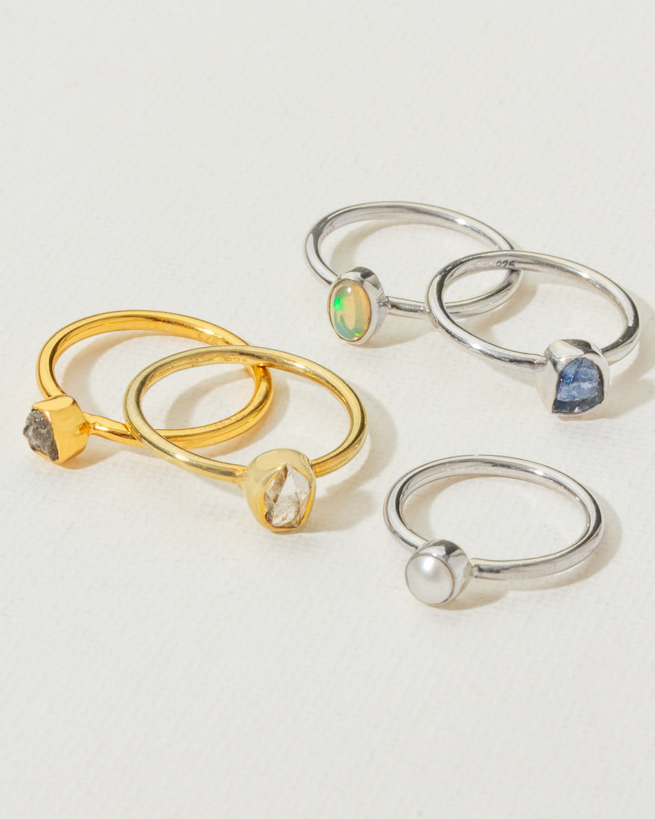 Dainty Rings Collection by Luna Norte Jewelry