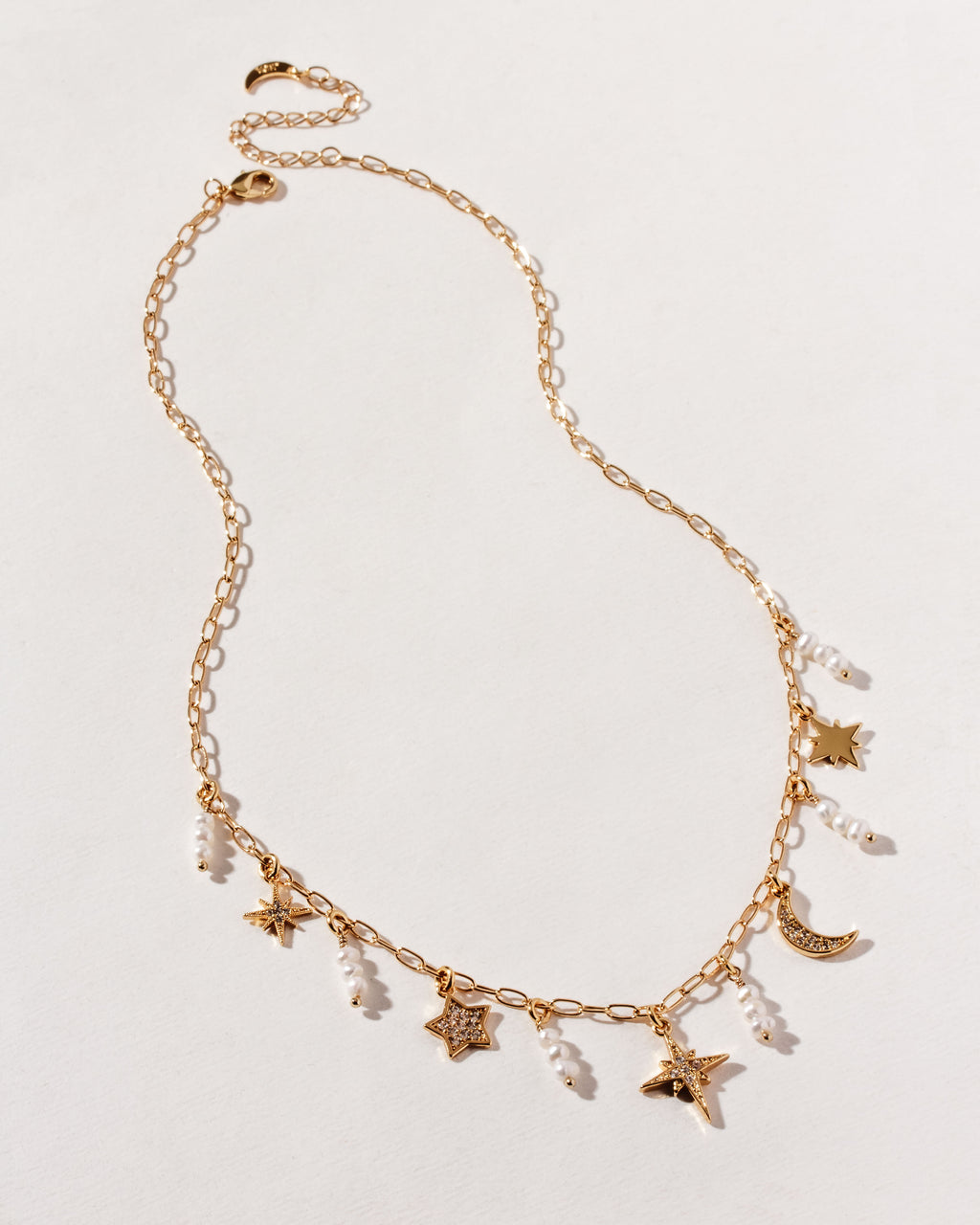 Stellar Bunch Charm Necklace – Luna Norte